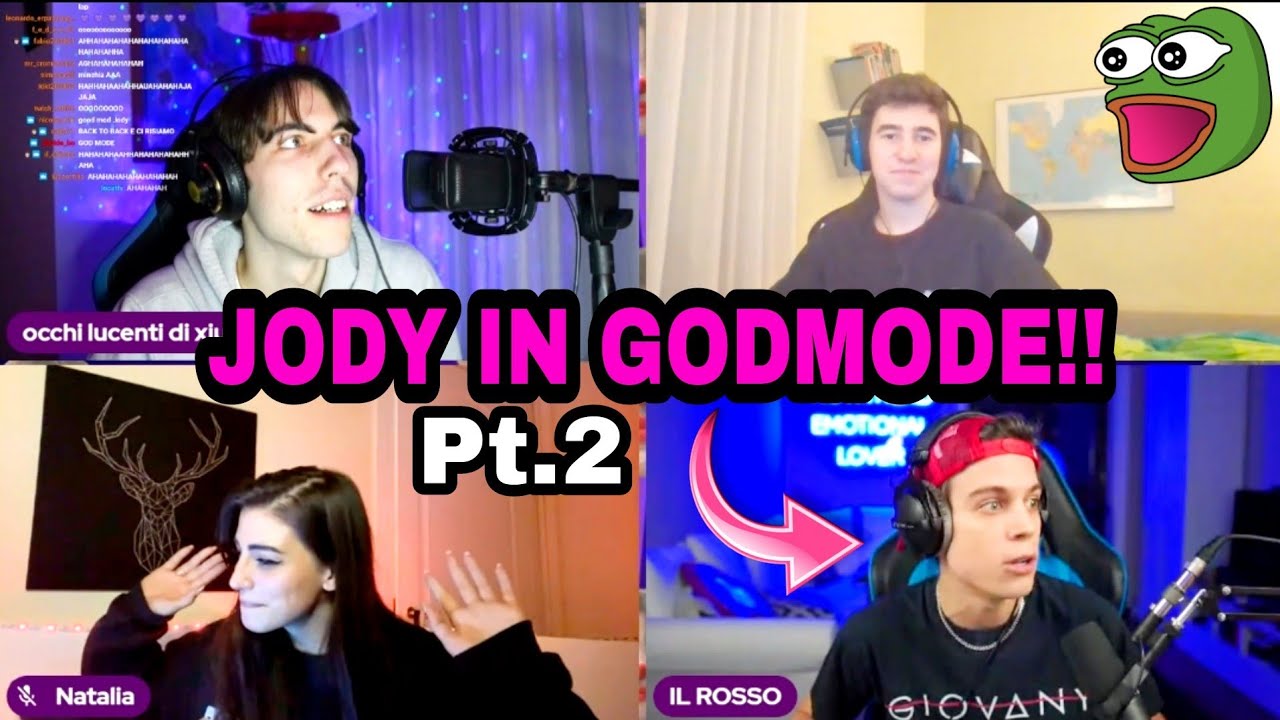 JODY ENTRA IN GODMODE PER LA SECONDA VOLTA!! - YouTube