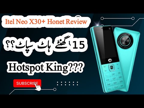 Itel Neo X30 Plus Review || Best 4G Hotspot Feature Phone In Pakistan