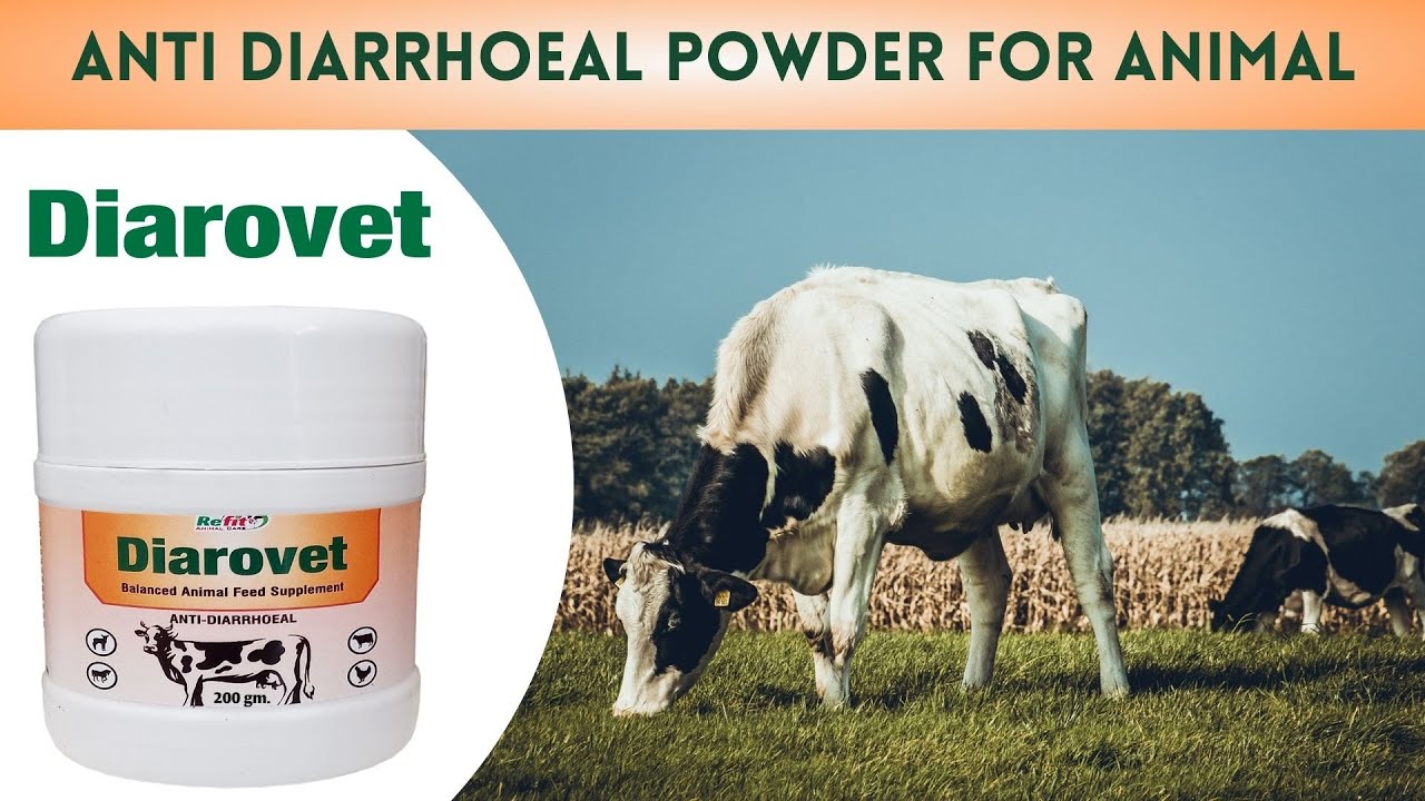 Diarovet - Anti-Diarrhoeal Powder For Cattle - YouTube