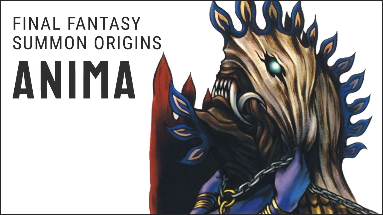 The Origins of Anima | Final Fantasy Summons Explained - YouTube