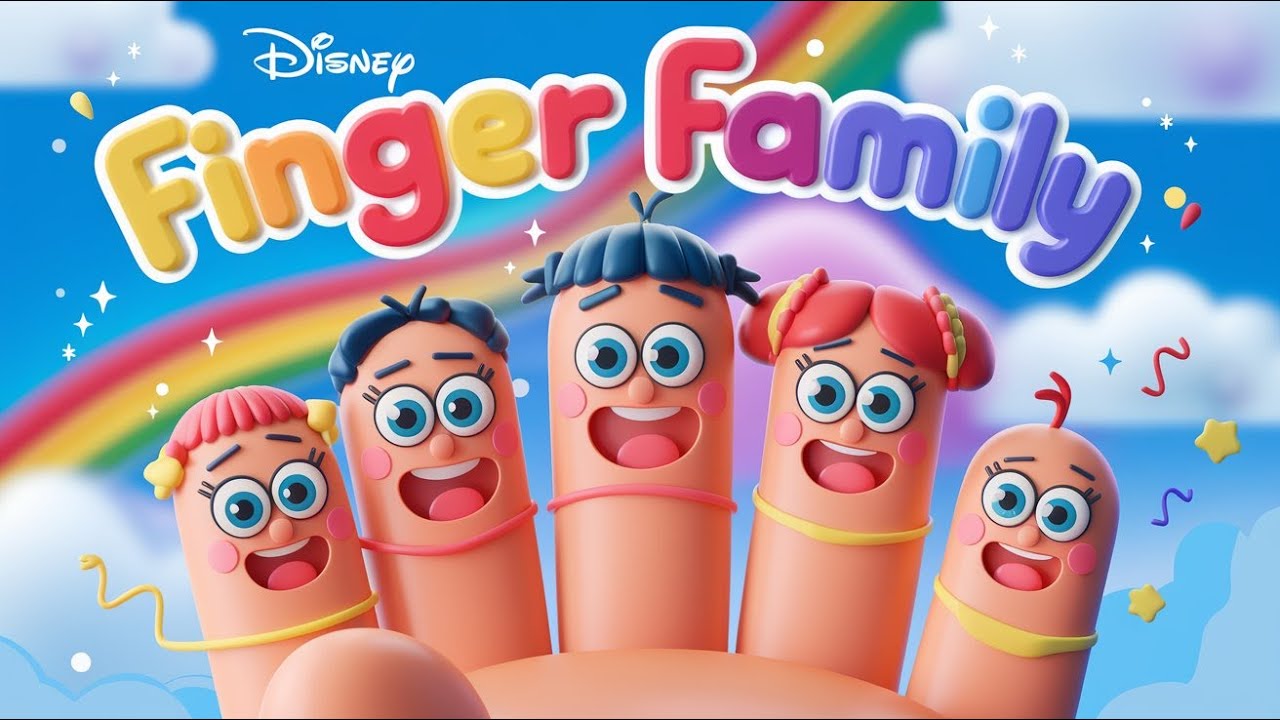 Finger Family Song Dance Party for Kids | Nursery Rhymes & Kids Songs ...