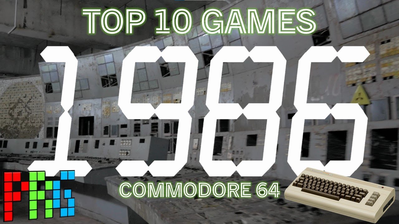 BEST Commodore 64 Games Of 1986 | TOP 5 C64 Games From The '80s - YouTube