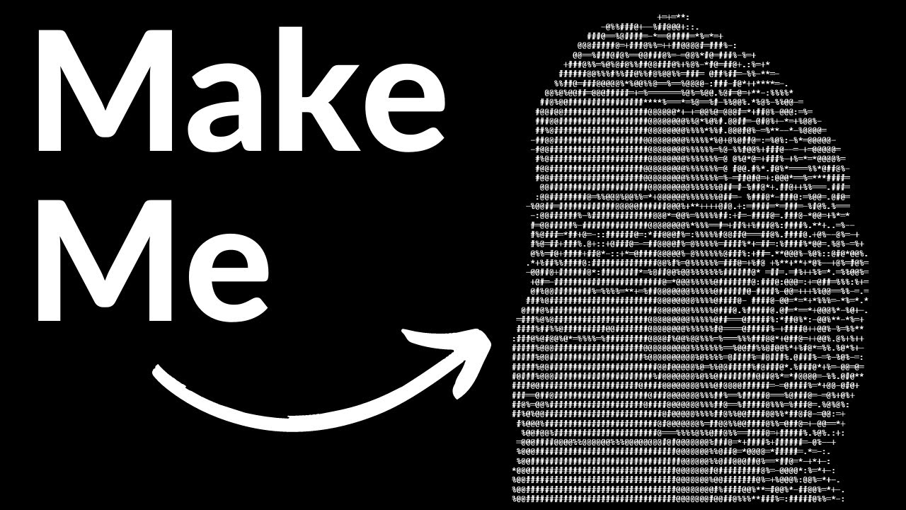 Why is this ASCII Art Generator so much fun?! - YouTube