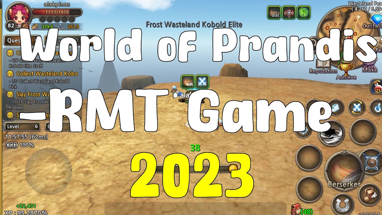World of Prandis - RMT Game P300 per day - YouTube