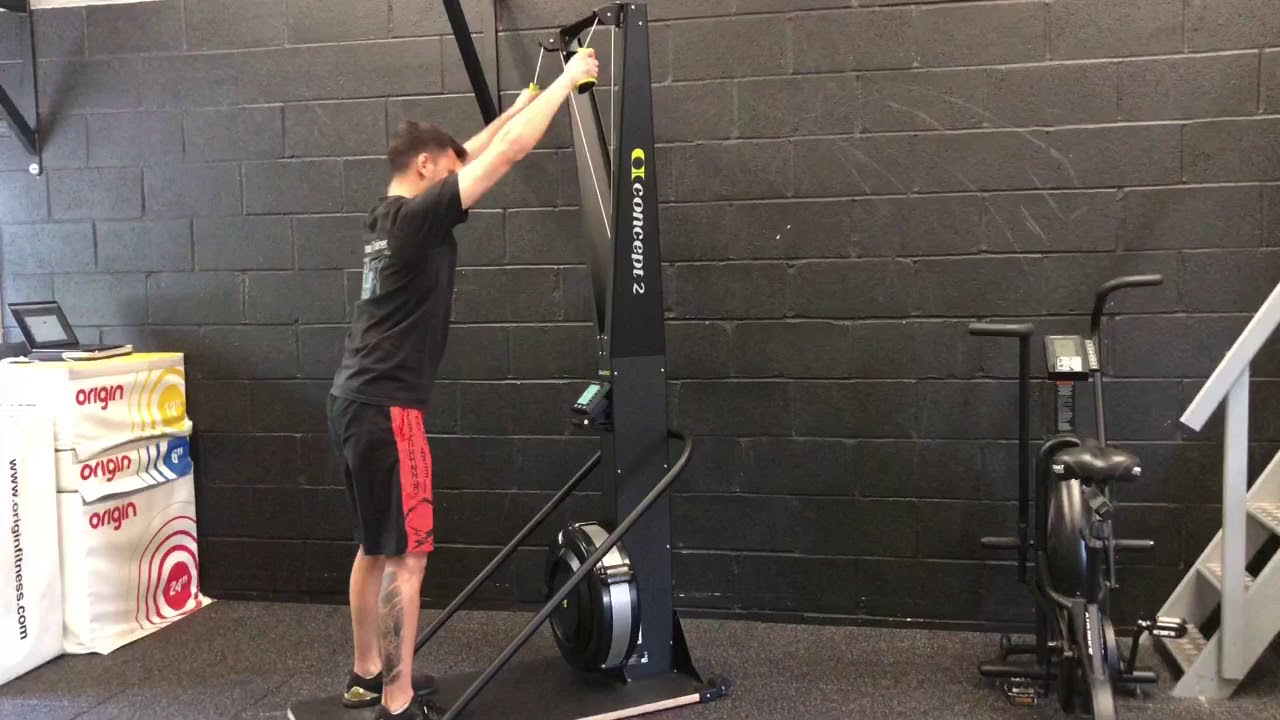 Ski-erg - YouTube