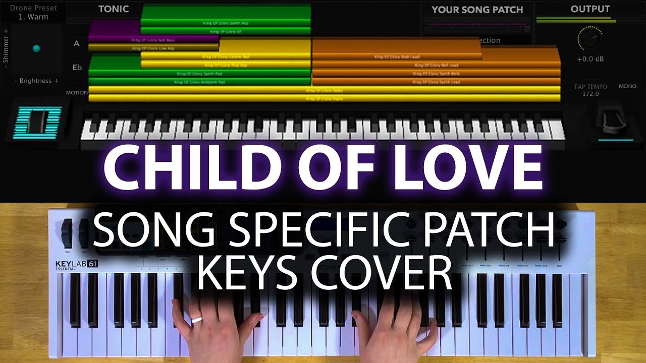 Child Of Love MainStage patch keyboard cover- We The Kingdom - YouTube