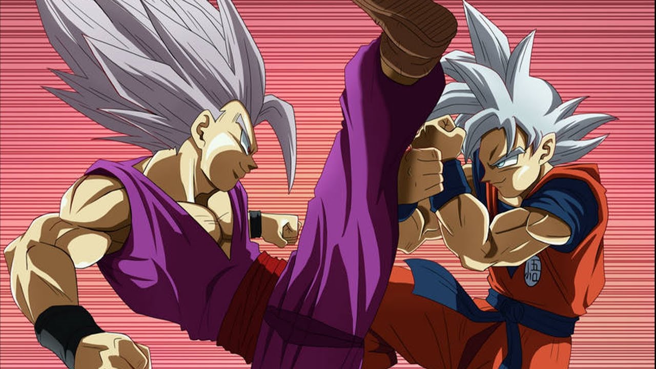 MUI Goku vs Beast Gohan Fan Animation - YouTube