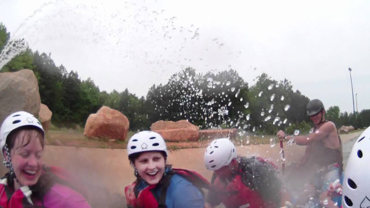 US National Whitewater Center (USNWC), Charlotte NC 5_23_11 Run #2 12PM ...