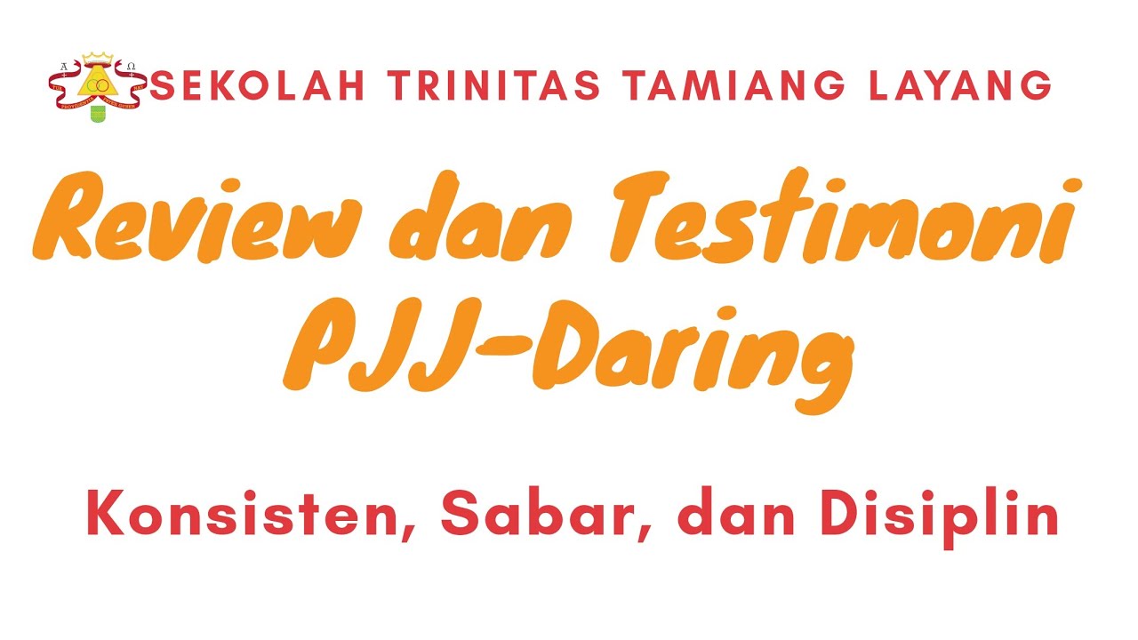 Review dan Testimoni PJJ - YouTube