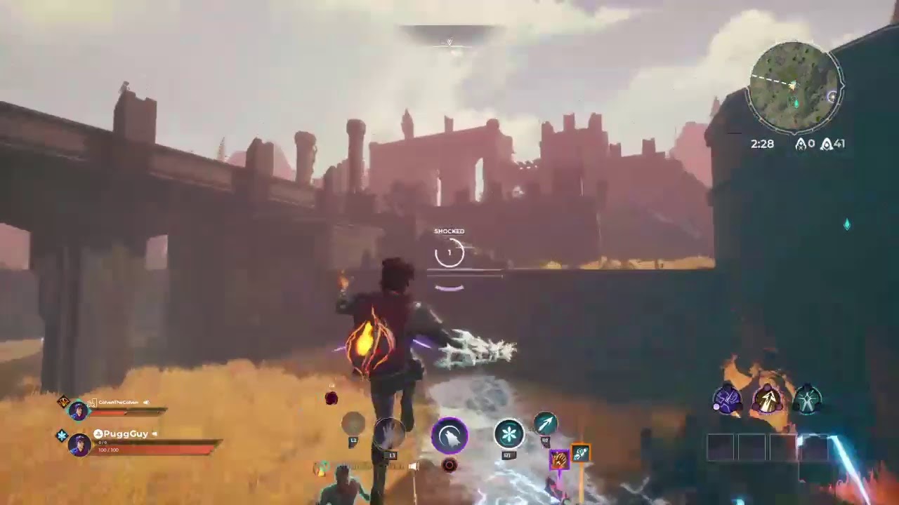 Playing new fun battle royale game: Spell Break - YouTube
