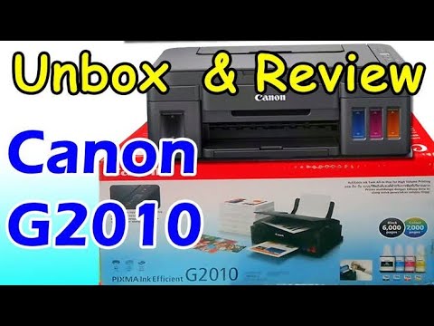 Canon g2012 and 2010 Printer Unboxing | Review #canon #canonprinter ...