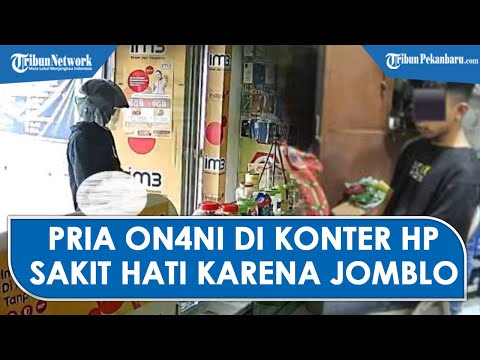 Pria Onani di Konter HP di Tasikmalaya Ditangkap, Ngaku Sakit Hati Karena Jomblo