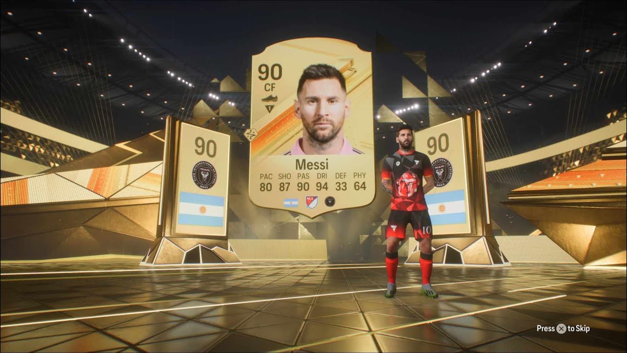 EA SPORTS FC 24: PACKED LIONEL MESSI ON ULTIMATE TEAM! - YouTube