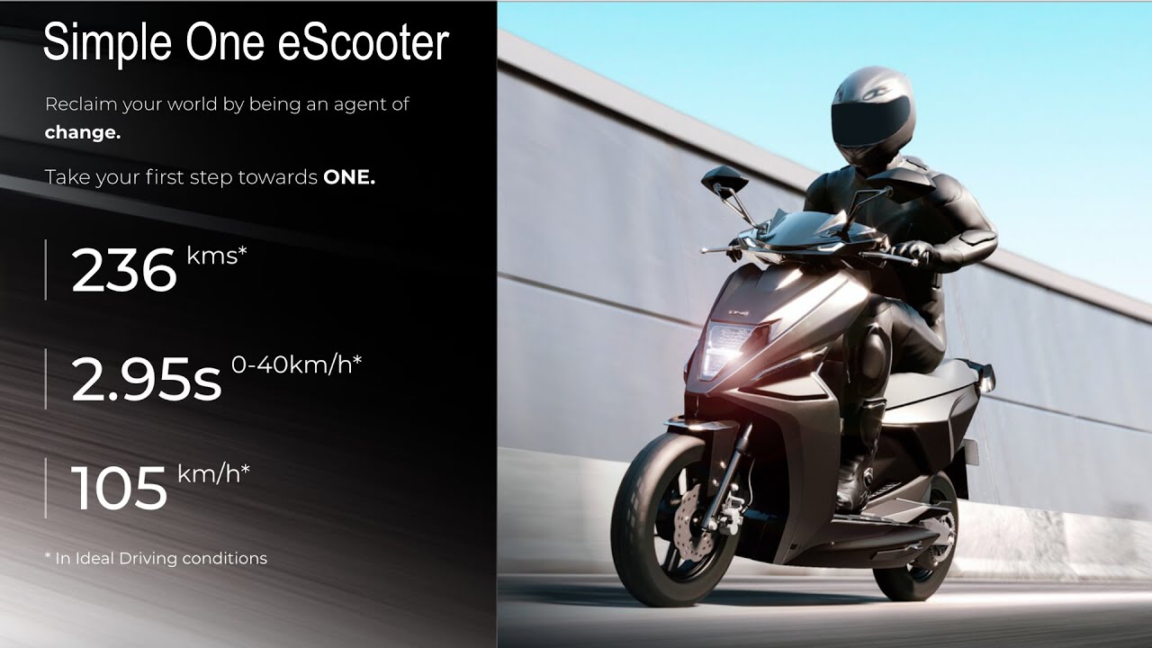 Simple One Official Launch Live Event | Longest Range 236kms | TopSpeed ...