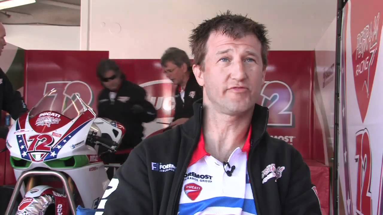 Larry Pegram: Ducati Superbike Team - YouTube