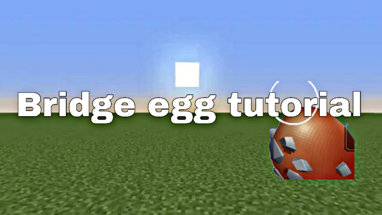 Bridge egg tutorial/Мост яйцо туториал. #minecraft #tutorial #bedwars - YouTube