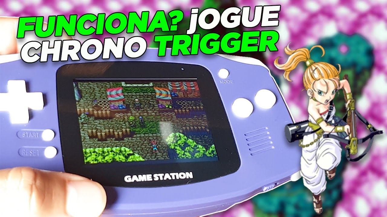 COMO JOGAR CHRONO TRIGGER SNES NO GBA FALSO DA ALIEXPRESS ...