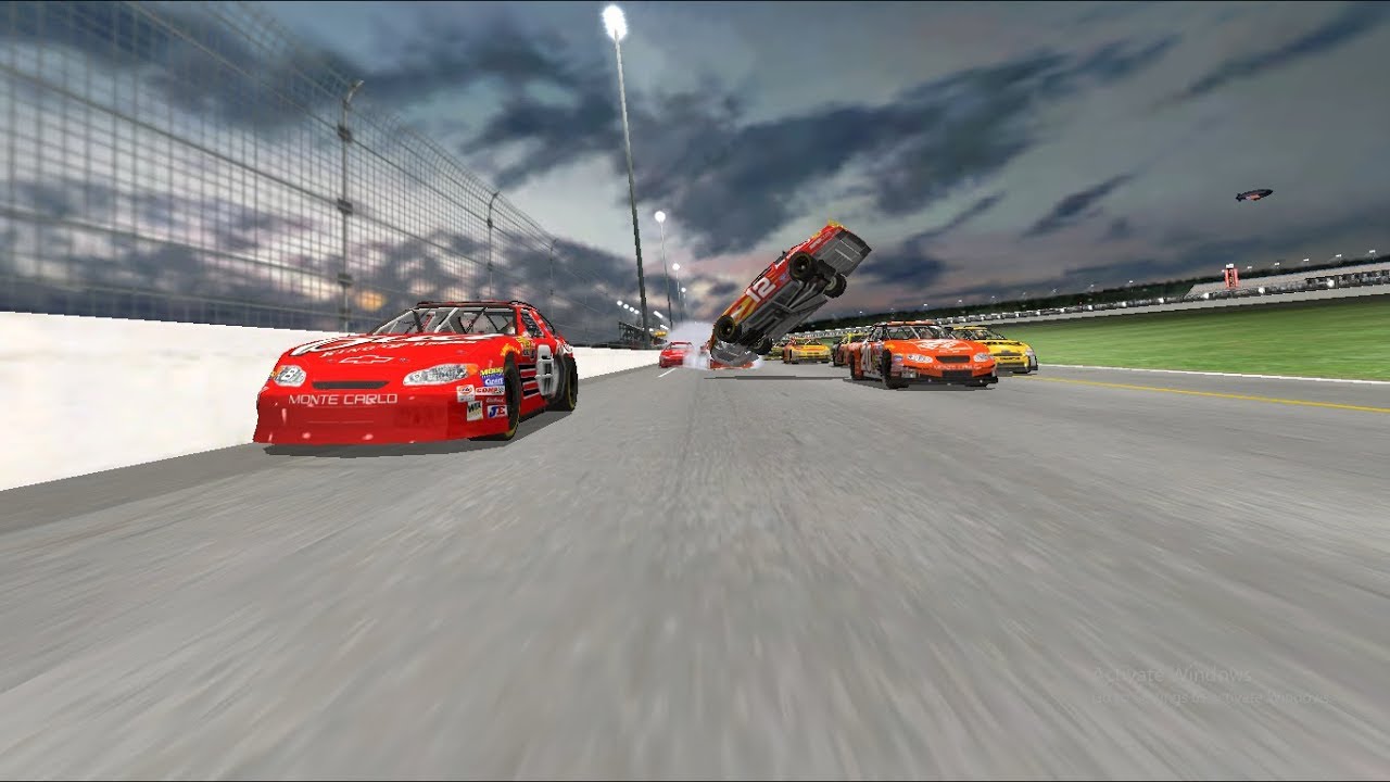 NR2003 Crashes 15 - YouTube