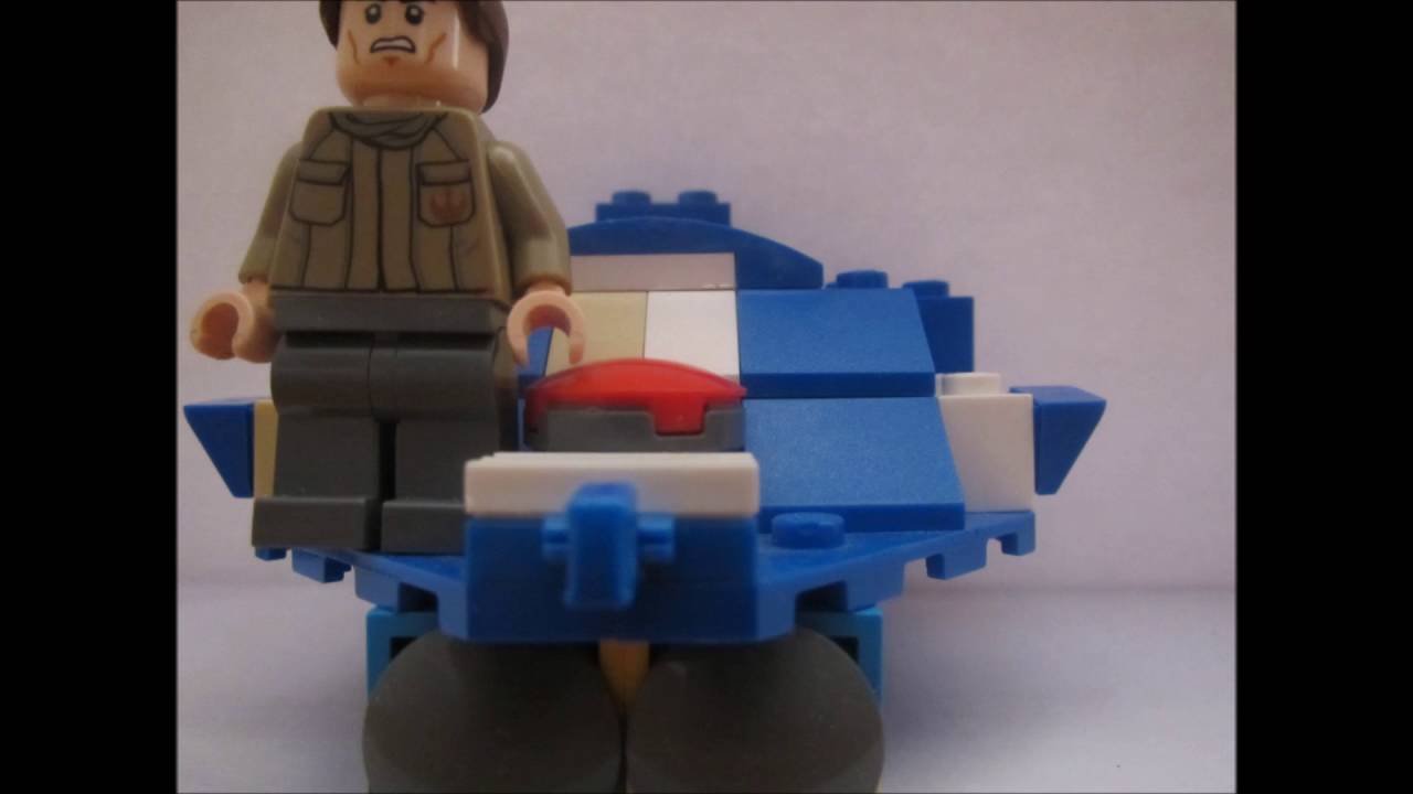 Lego Azure Angel Custum Microfighter - YouTube