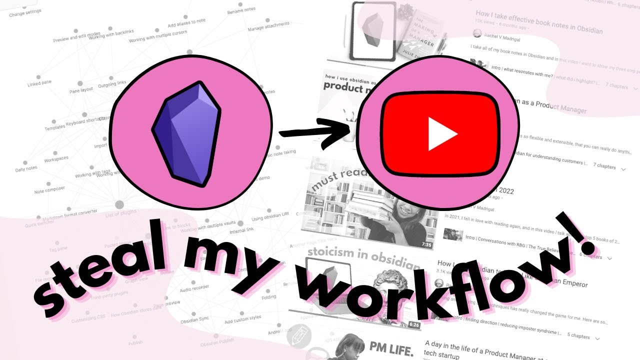 How I use Obsidian to plan my YouTube videos - YouTube
