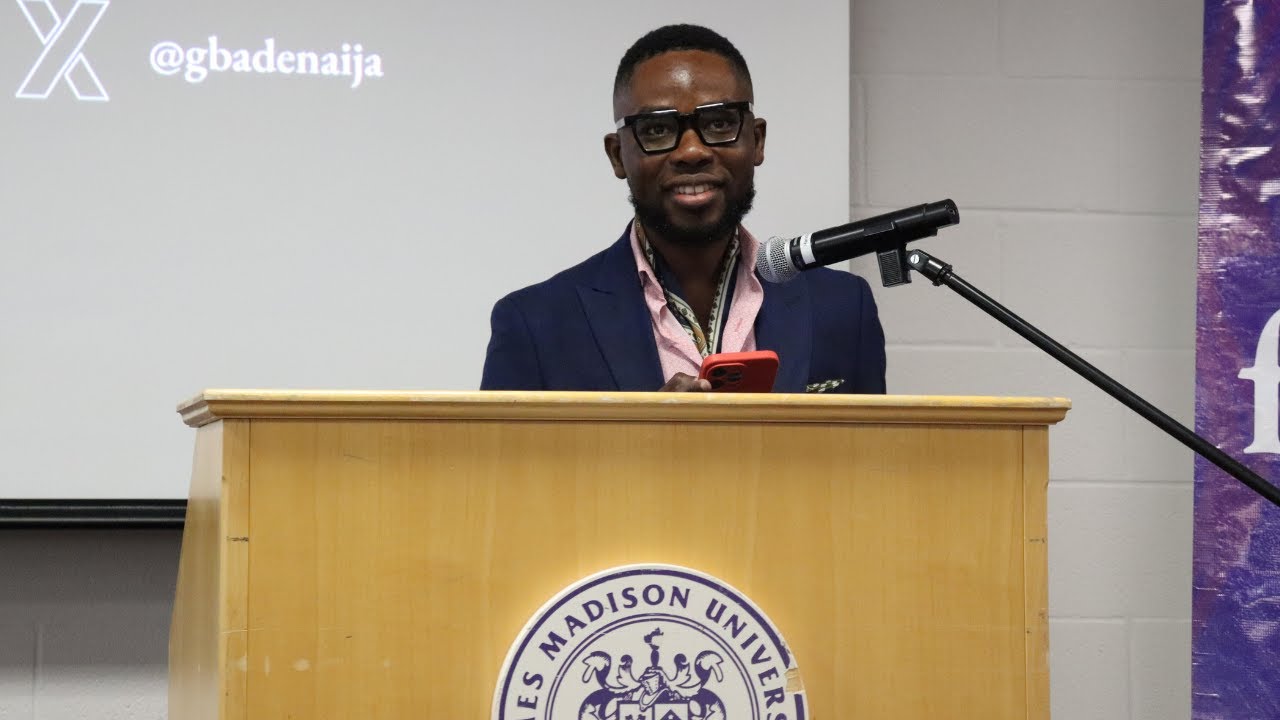 Furious Flower Presents Gbenga Adesina: Poetry Reading - YouTube