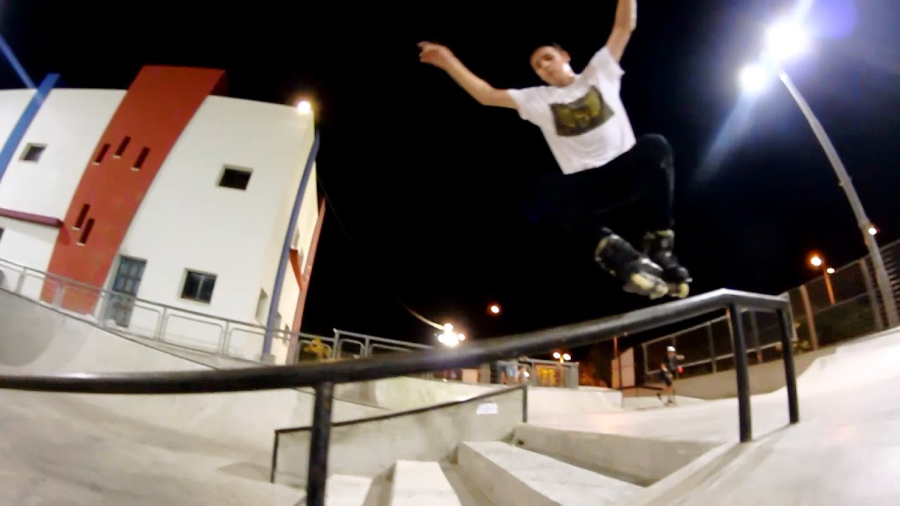 Ruslan Hasanov - Quick hits at Rishon Skatepark - YouTube