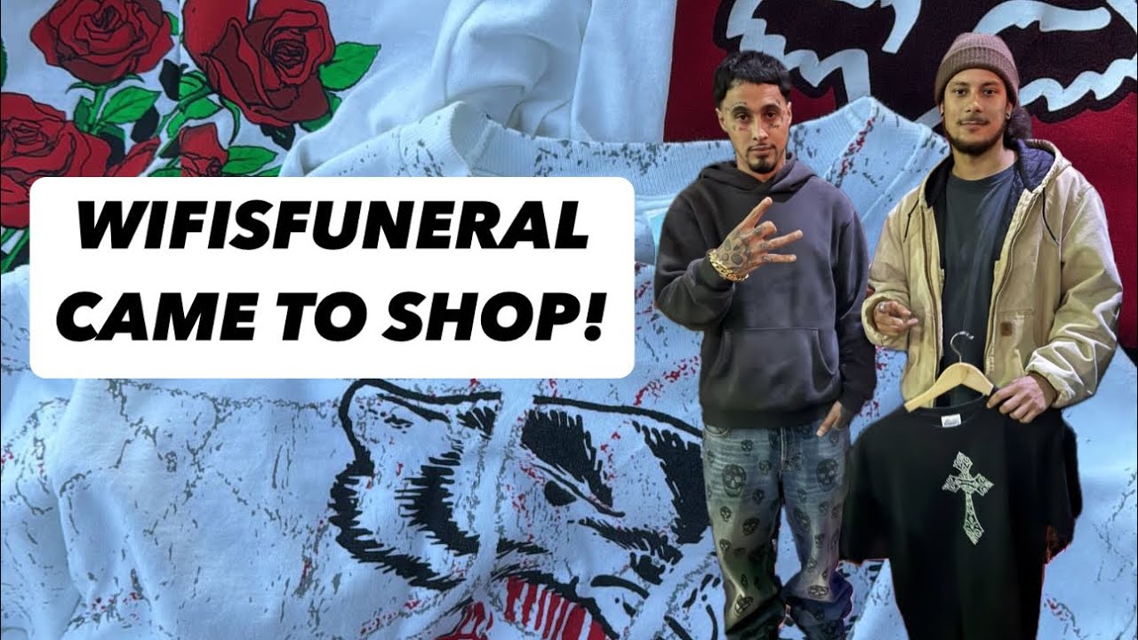 Underground Rap Legend Came & Shopped Vintage Clothing!! - YouTube