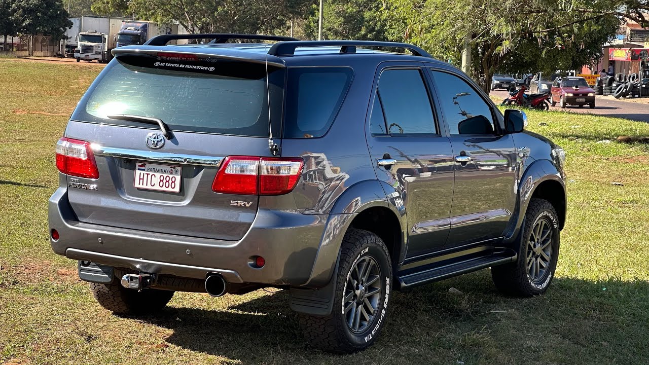 ACELEREI UMA FORTUNER NO PARAGUAI, A SW4 BRASILEIRA - YouTube