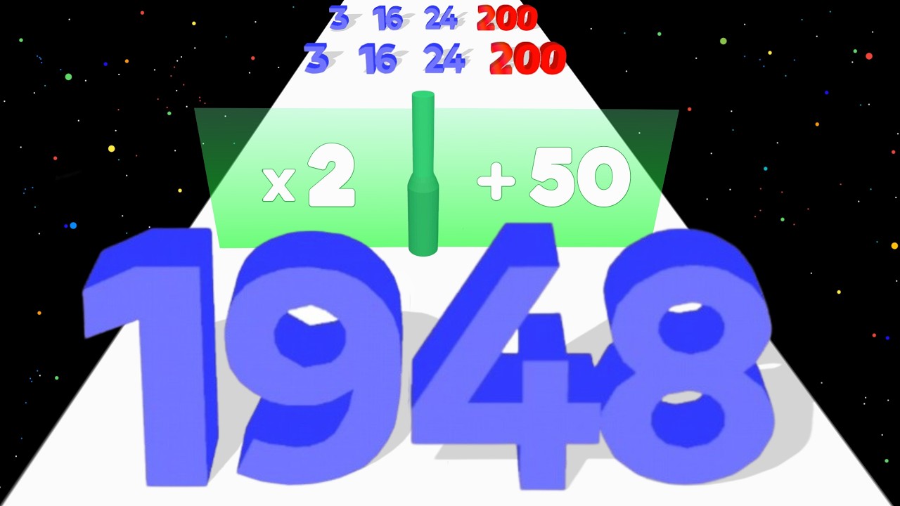 MERGE NUMBER Run Master - Level Up Number Math Games New Update (Color ...