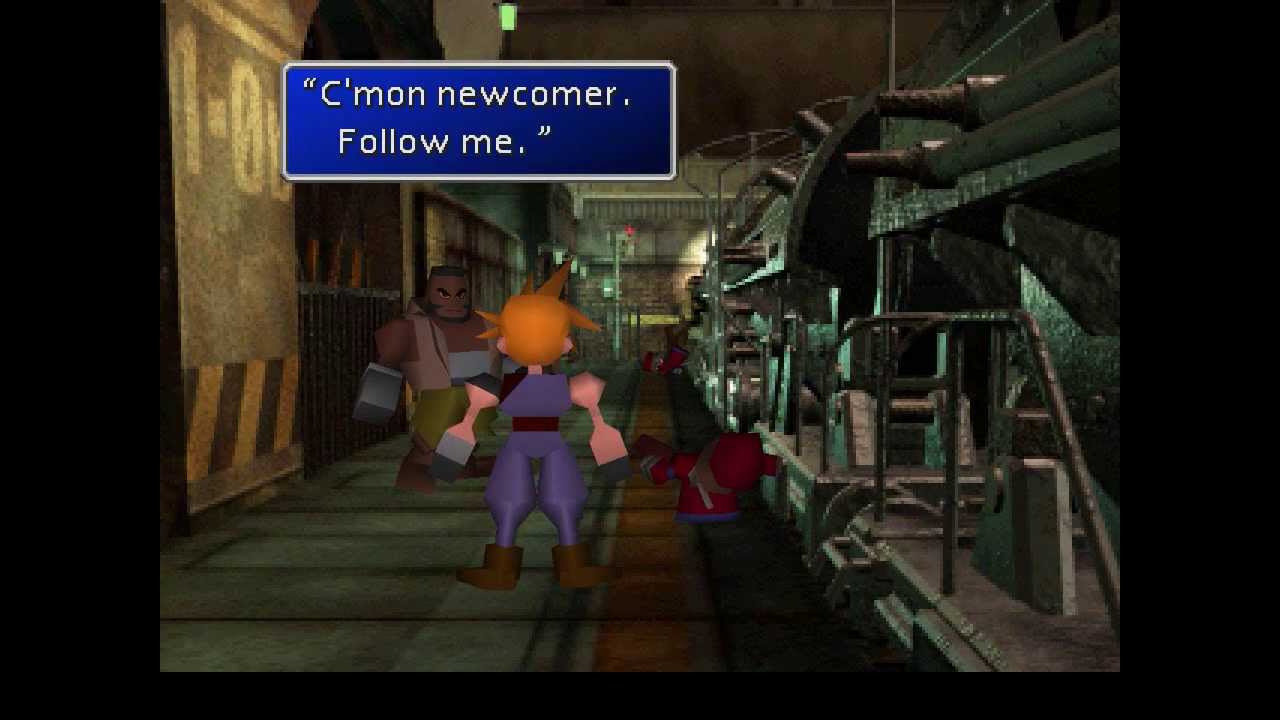 Final Fantasy VII Part 1: The Mako Reactor - YouTube