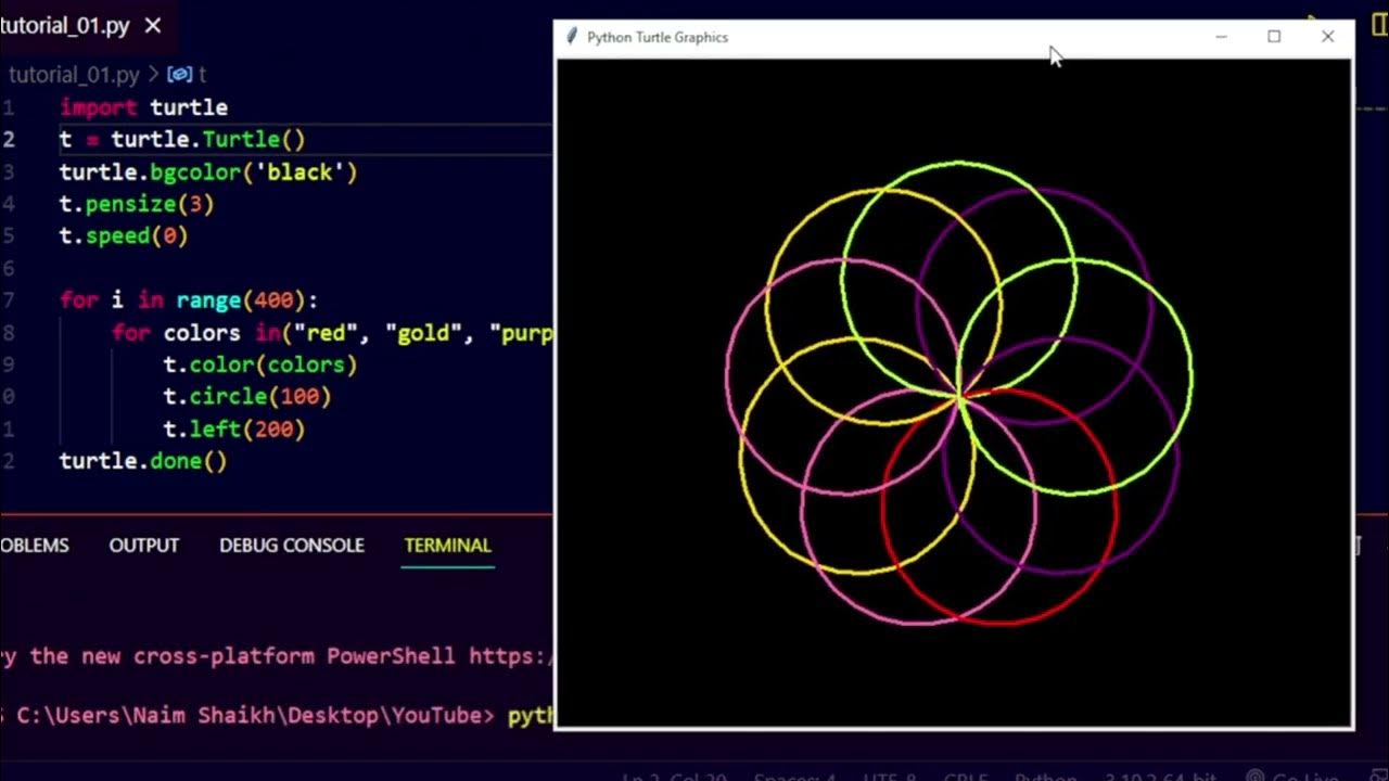 Python Turtle Tutorial Youtube