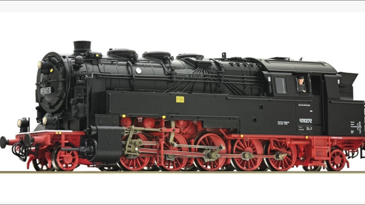 Unboxing ROCO 71098 Steam locomotive 95 1027-2, DR - YouTube