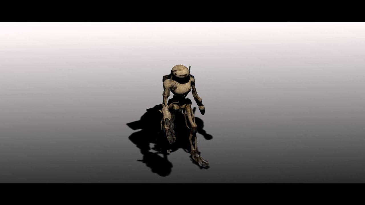 Walk Cycle Annimation - Battle: Los Angeles - Alien Model - YouTube