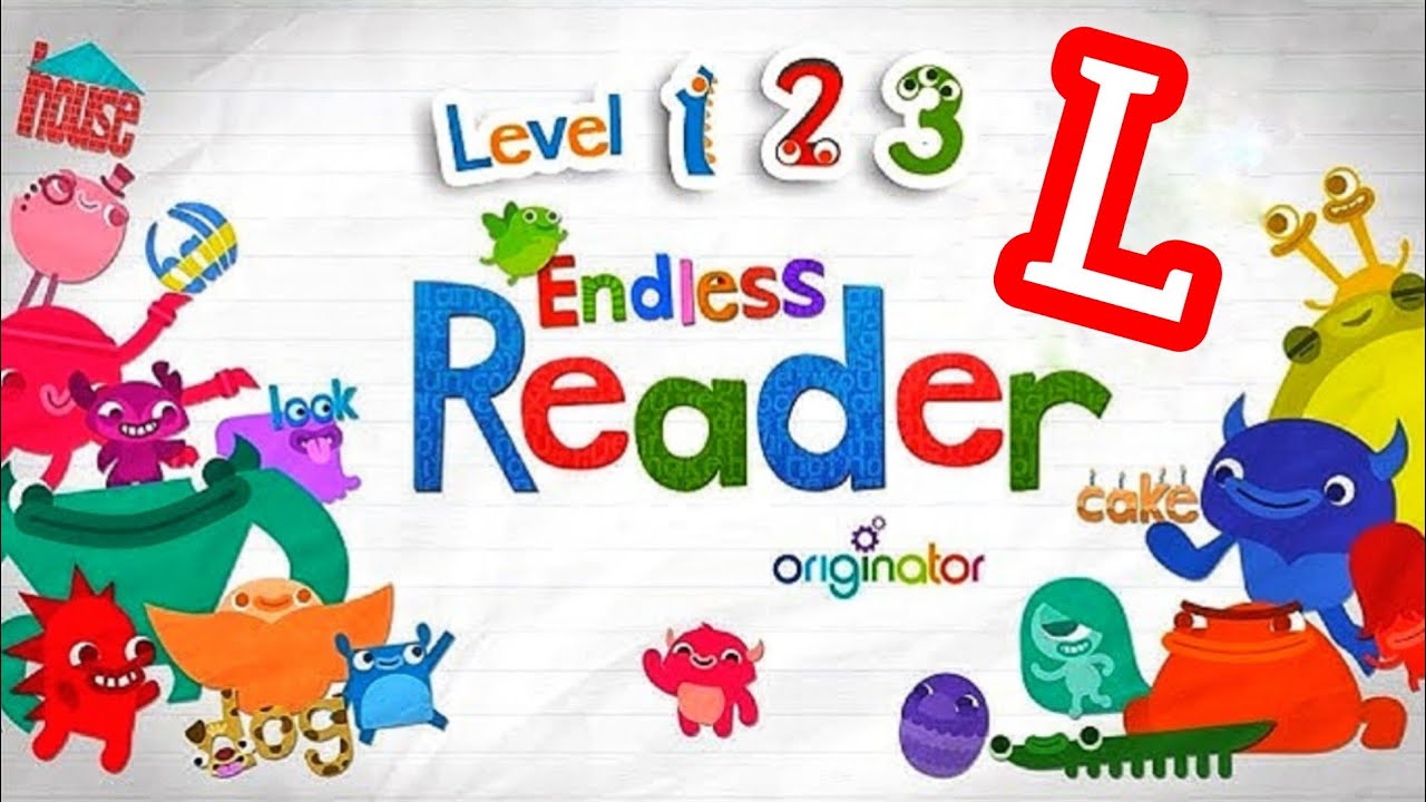 Endless Reader Letter L - Sight Words: LAUGH, LEG, LET, LETTER | Fun ...
