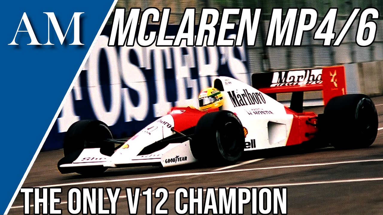 THE ONLY V12 TO WIN THE CHAMPIONSHIP! The Story of the McLaren MP4/6 ...