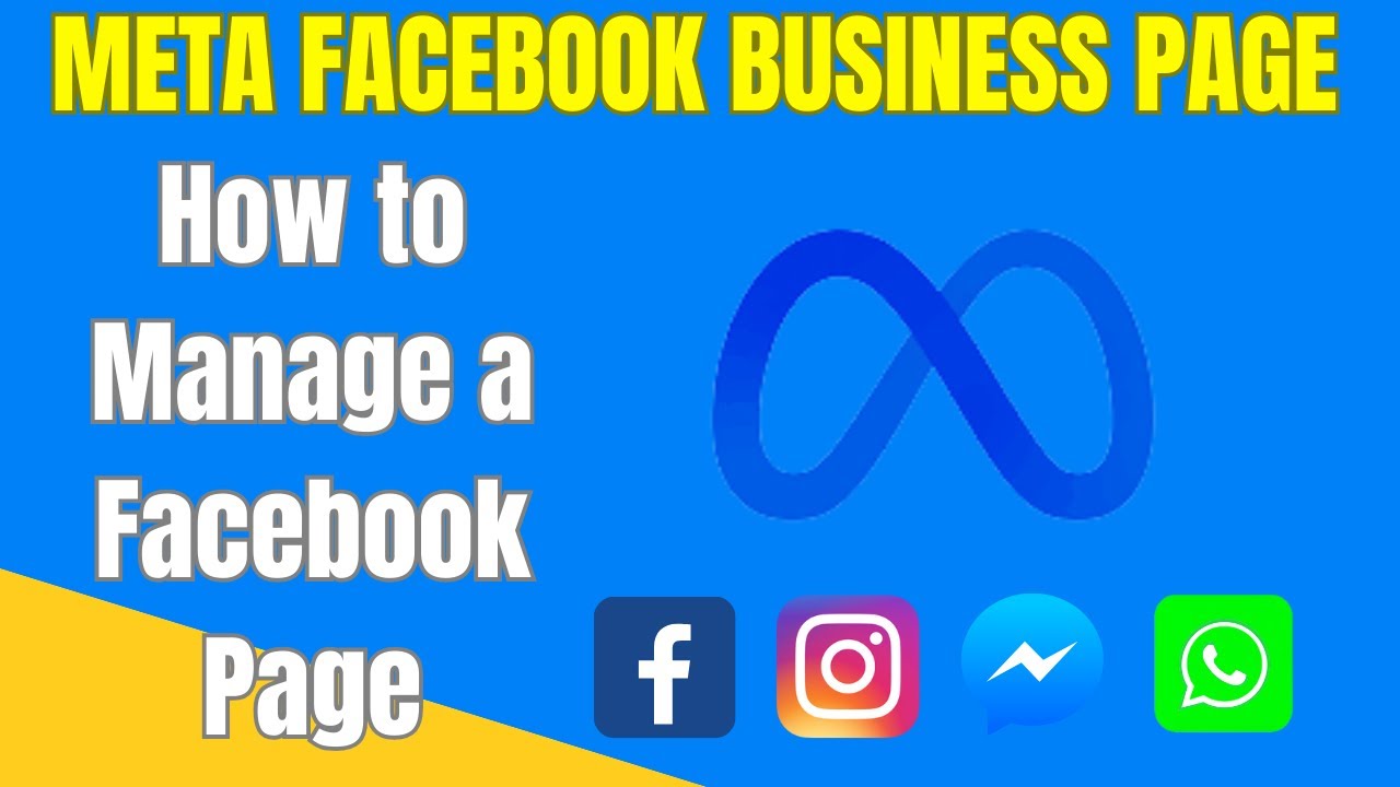 How to Create a Facebook Page | How to Set Up and Use Meta Business ...