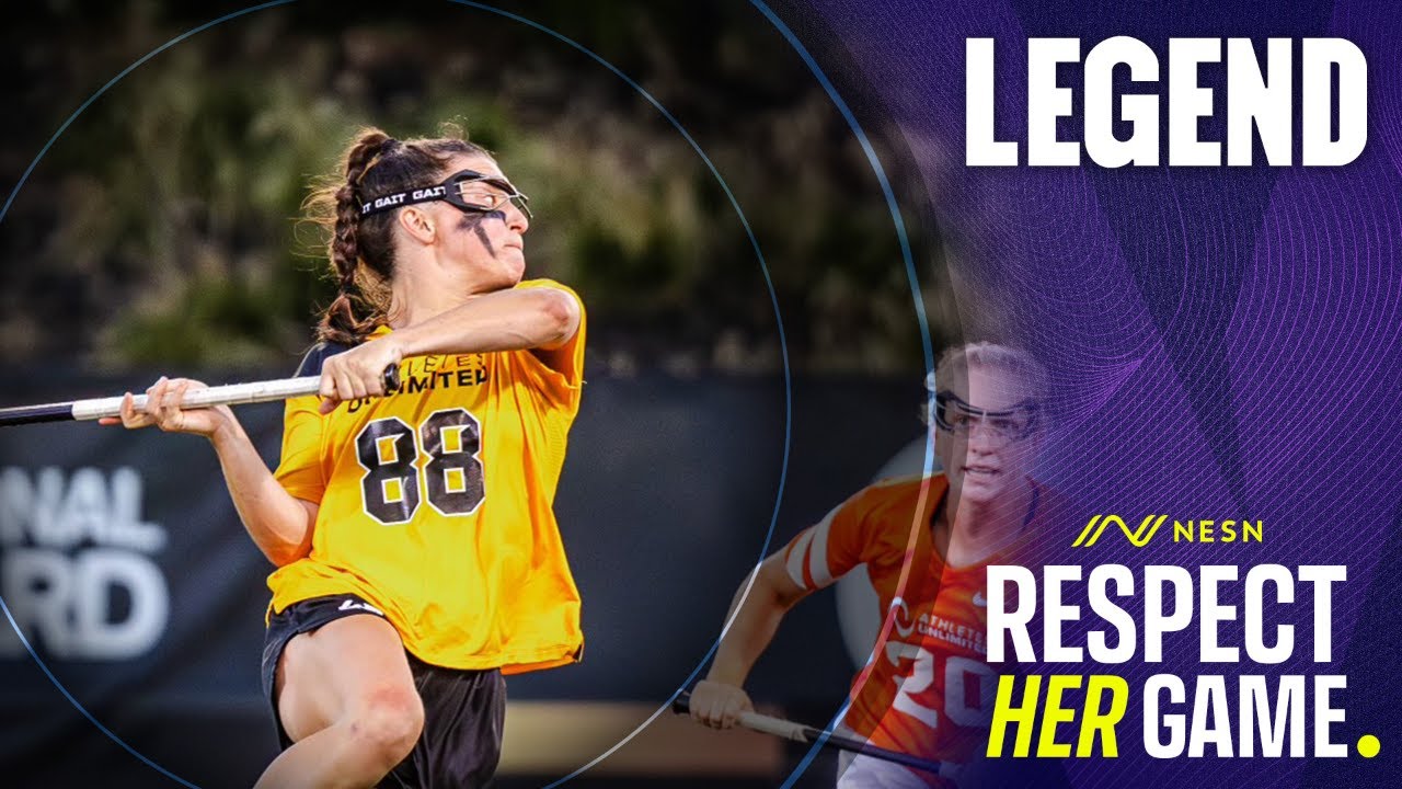 Women's Lacrosse LEGEND Shares Love of The Game || Respect Her Game Ep ...