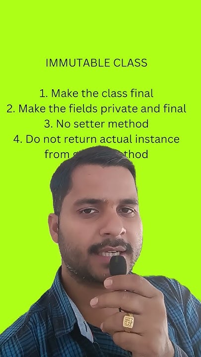 Immutable Class Creation Tech Iq Lab Shorts Short Java Javaprogramming Learning Youtube