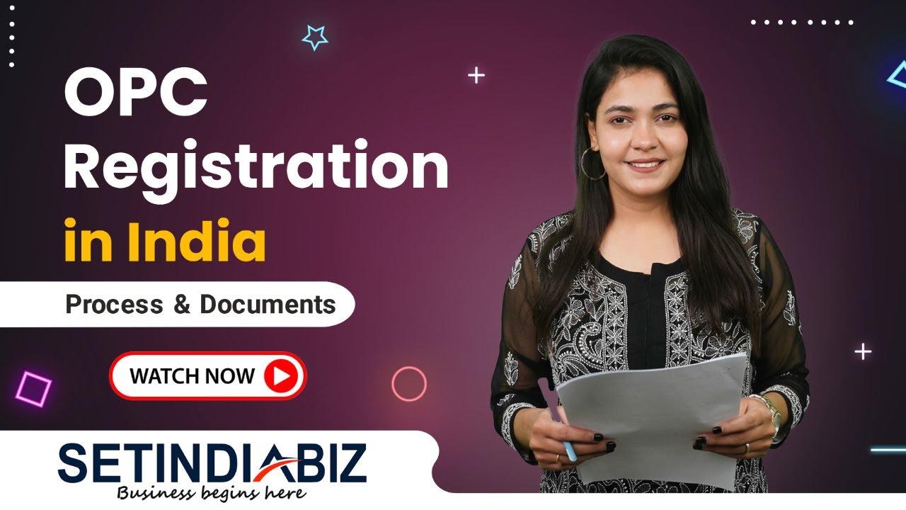 🚀 One Person Company (OPC) Registration | Process, Documents & Benefits ...