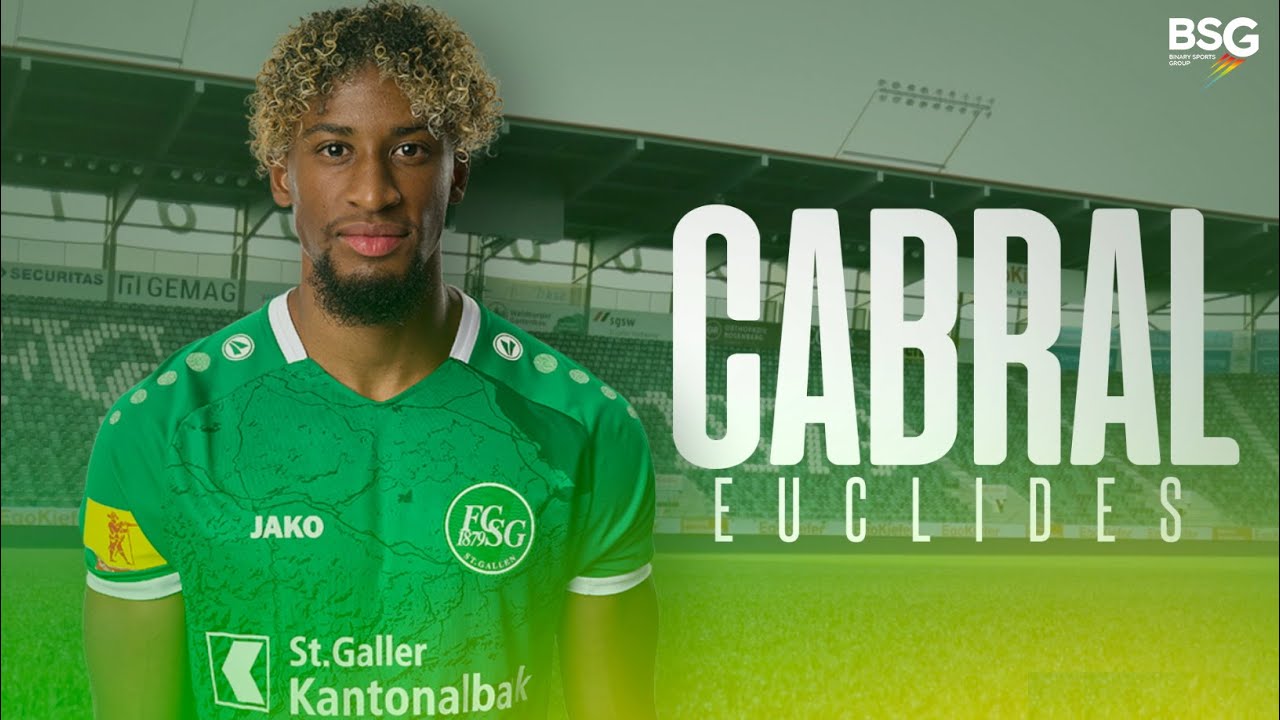 Euclides Cabral FC St.Gallen Left/Right Back 21/22 Highlights - YouTube