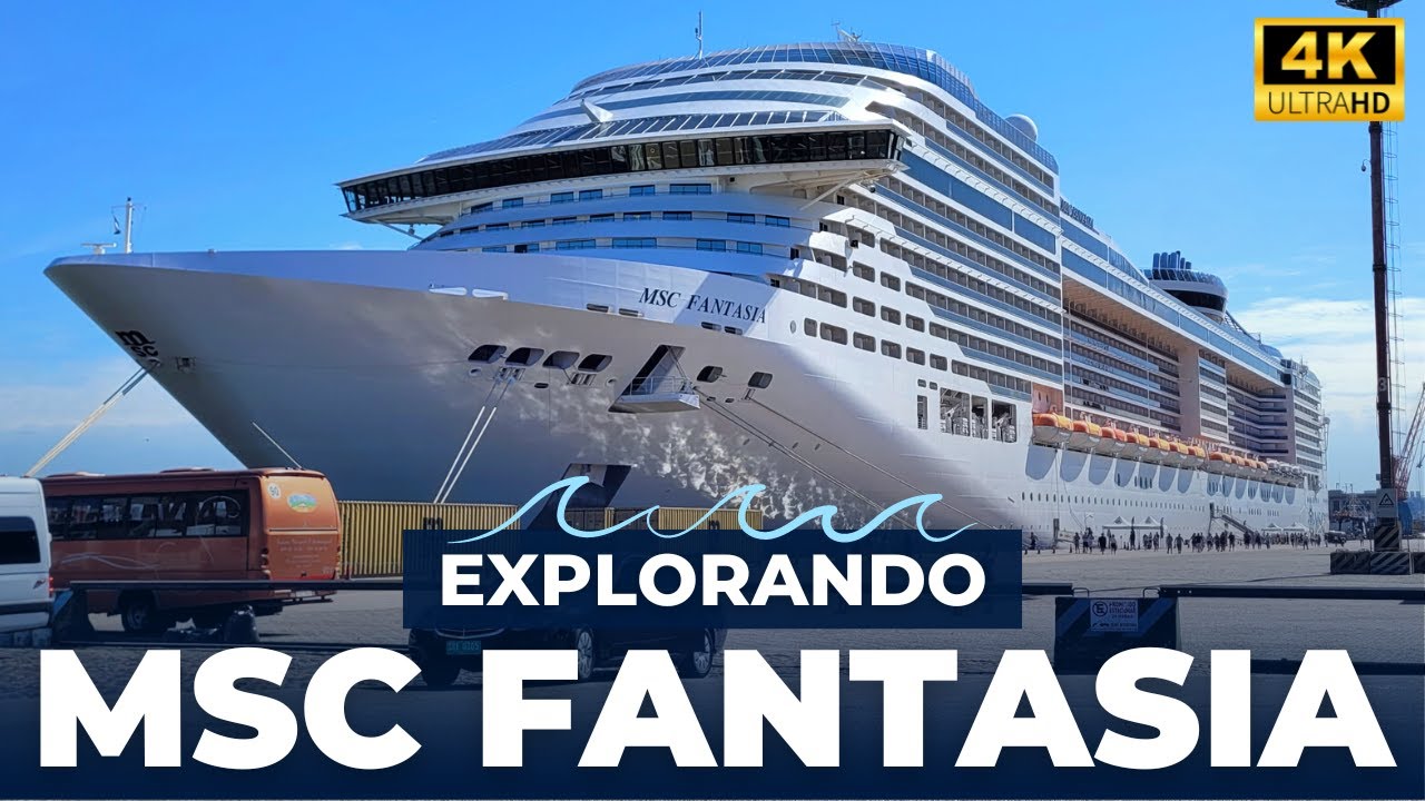 POR DENTRO DO NAVIO MSC FANTASIA - TOUR COMPLETO - CONHEÇA EM DETALHES ...