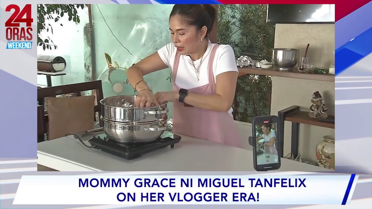 Mommy Grace ni Miguel Tanfelix, sumisikat dahil sa mga online content ng kanyang pagluluto - YouTube