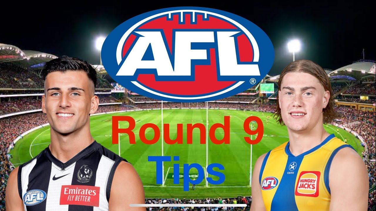 My 2024 AFL Round 9 Tips - YouTube