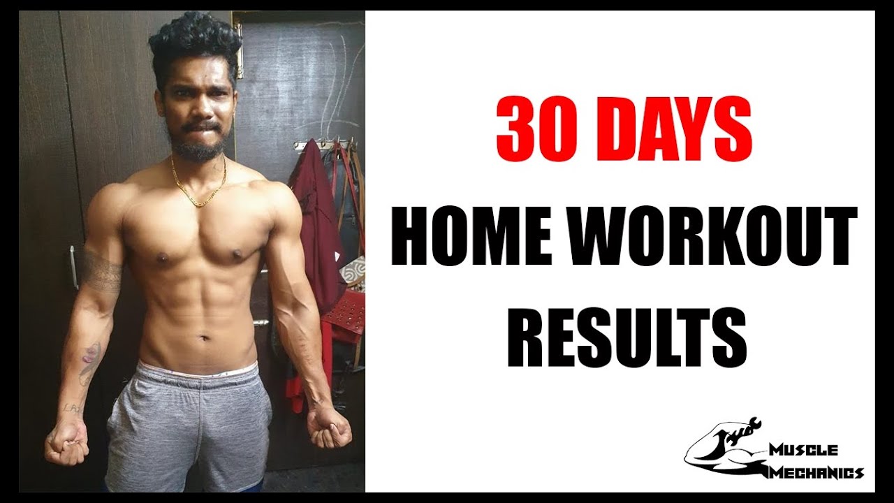 30 Days Quarantine Home Workout Results | தமிழில் - YouTube