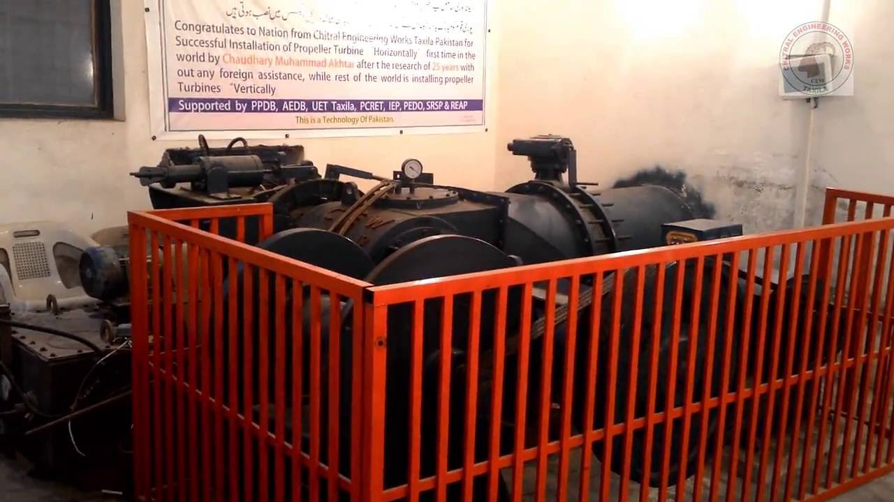 Horizontal Propeller Kaplan Turbine Micro Hydro Power of 40 kW - YouTube
