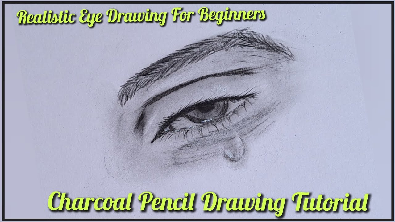 Learn to Draw a Realistic Eye – Beginner's Guide | Easy Realistic Eye ...