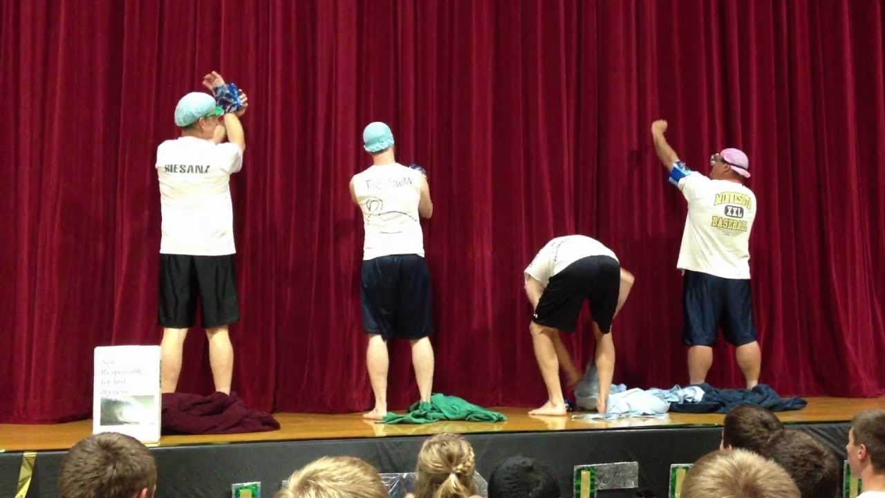 St. Mary's Faculty Skit - synchronized swimming pt. 2 of 3.MOV - YouTube