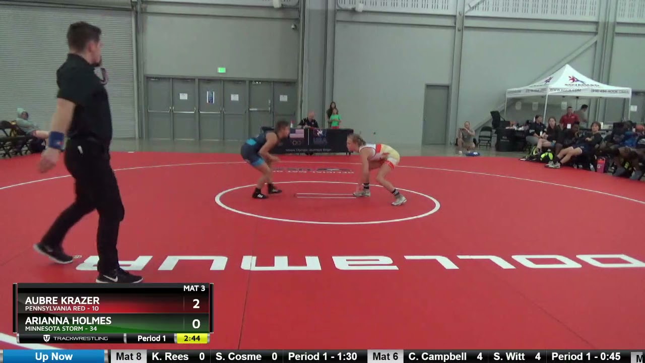 [boutNo] 100 Aubre Krazer Pennsylvania Red Vs Arianna Holmes Minnesota ...