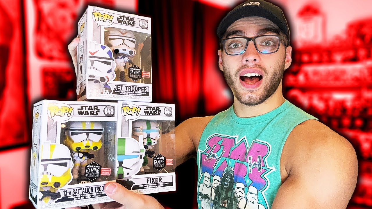BRAND NEW Star Wars Gaming Greats Funko Pop Unboxing! - YouTube