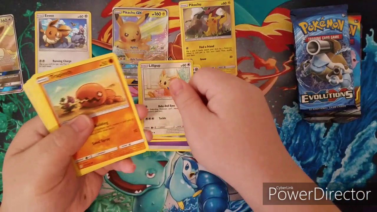 Pokemon: Pikachu & Eevee GX Special Collection Box Opening - YouTube